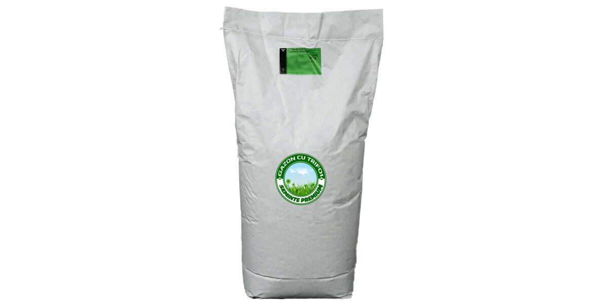 Seminte gazon cu trifoi pitic pentru ingrijire redusa.